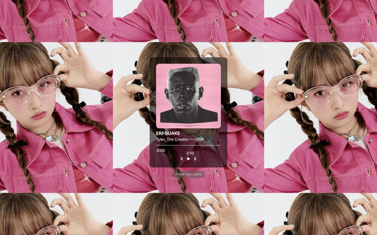 now you are listening 'tyler, the creator'